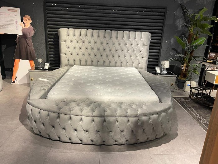 LUGANO(karyola)BIXSPRING ágy - Stil Gallery Bútor